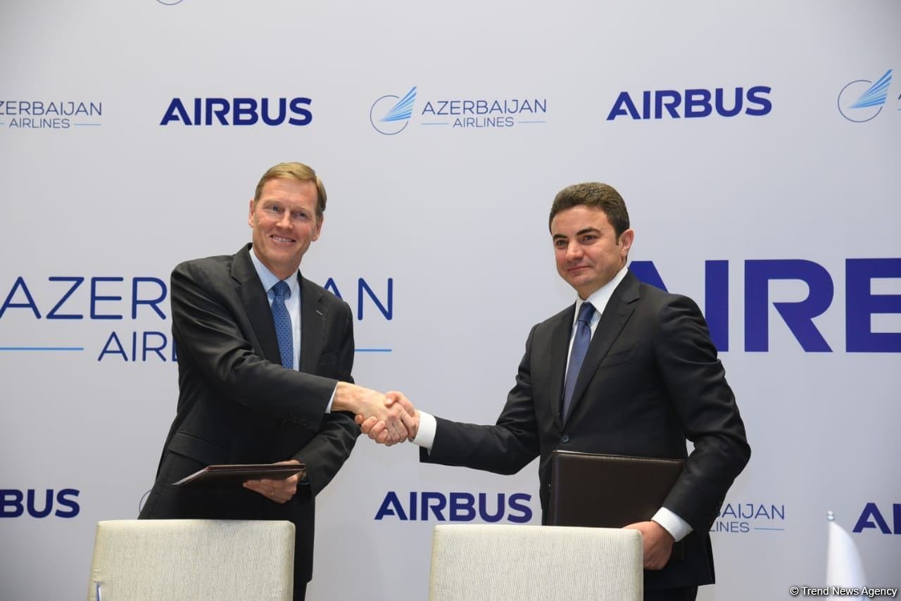Azerbaijan Airlines orders 12 A320neo Family aircraft - TurkicWorld