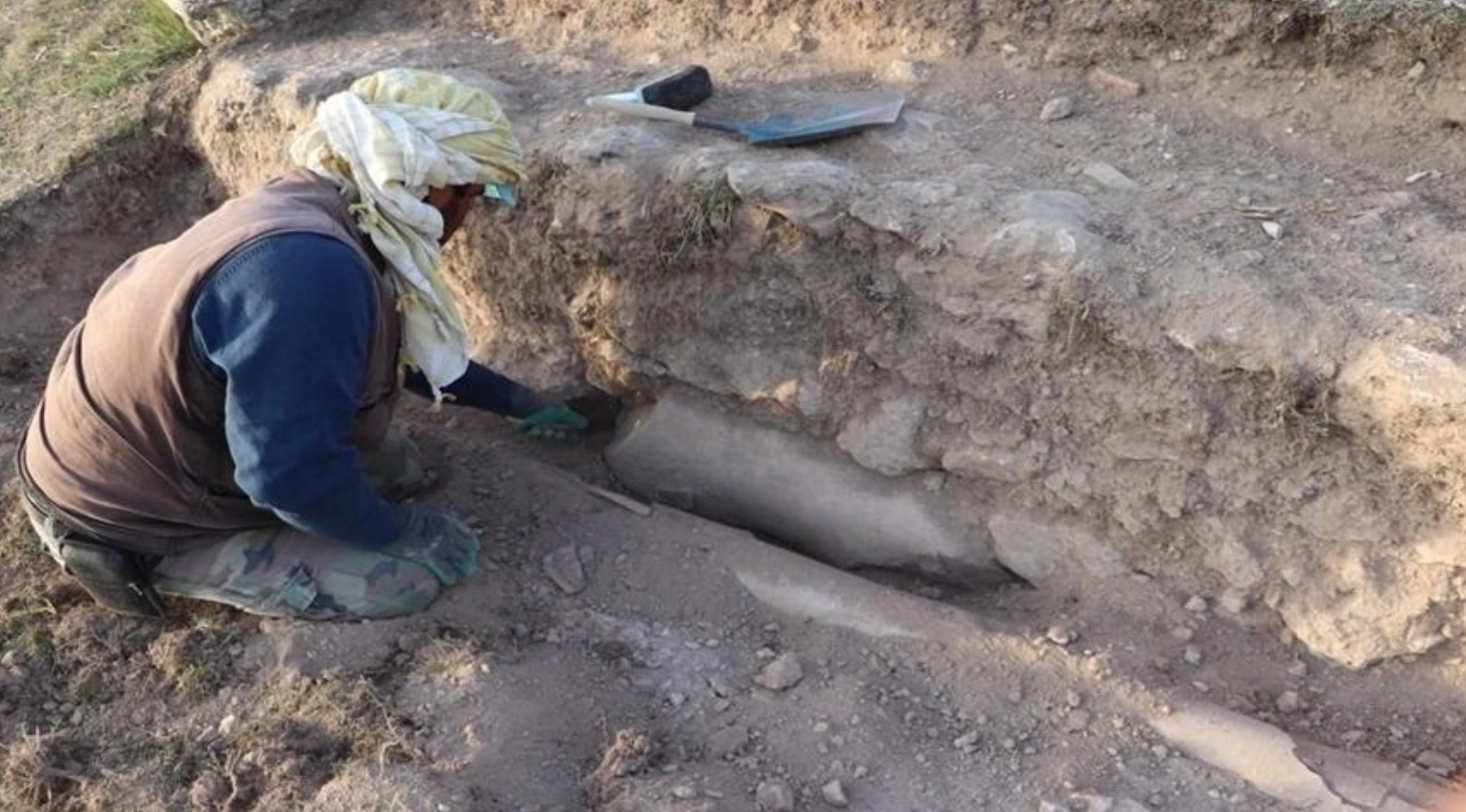1,800-year-old statue unearthed in ancient city in Türkiye - TurkicWorld